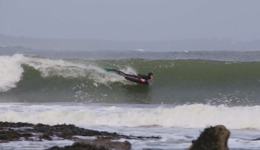 Dude Goes Mach Speed on a Surf Mat In Ireland | The Inertia