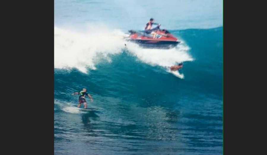 Jet Ski Driver Runs Over Surfer at Uluwatu | The Inertia