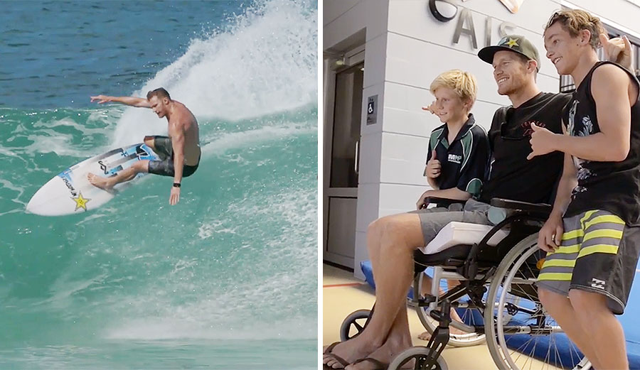 Bede Durbidge's Return to Competition | The Inertia