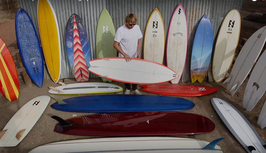 Tyler Warren's Surfboards | The Inertia