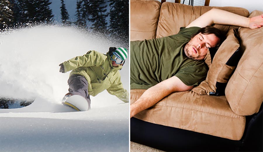 Here Are 3 Quick Exercises to Get Your Body Ready to Ride Snow | The ...