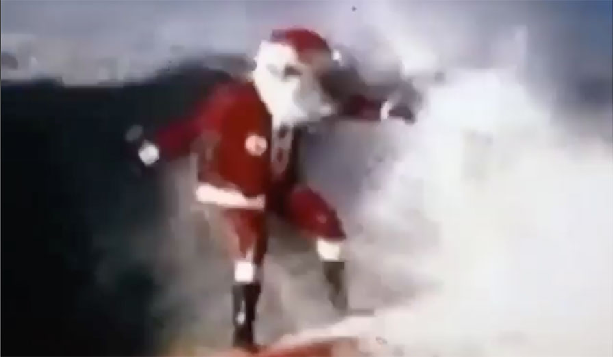 When Santa Got Smacked by the Lip | The Inertia