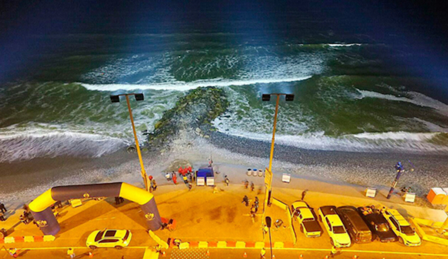 Lima Beach Adds Lights for Night Surfing | The Inertia