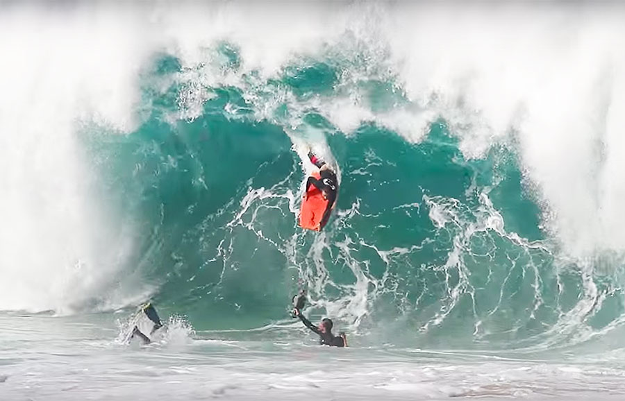 3 Minutes of Shorebreak Carnage | The Inertia