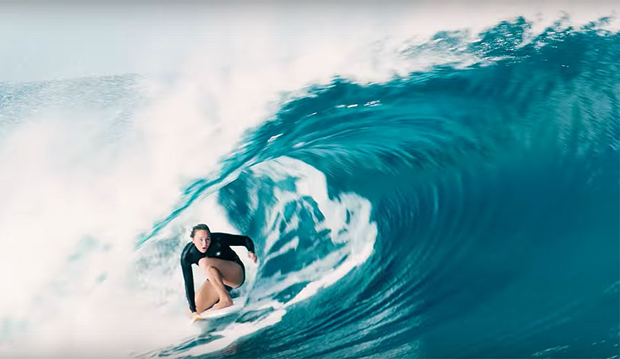 Carissa Moore's Backside Tube Riding Lesson | The Inertia