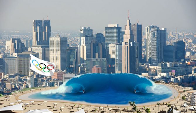 Japanese Researchers Create Olympic Wave Pool | The Inertia