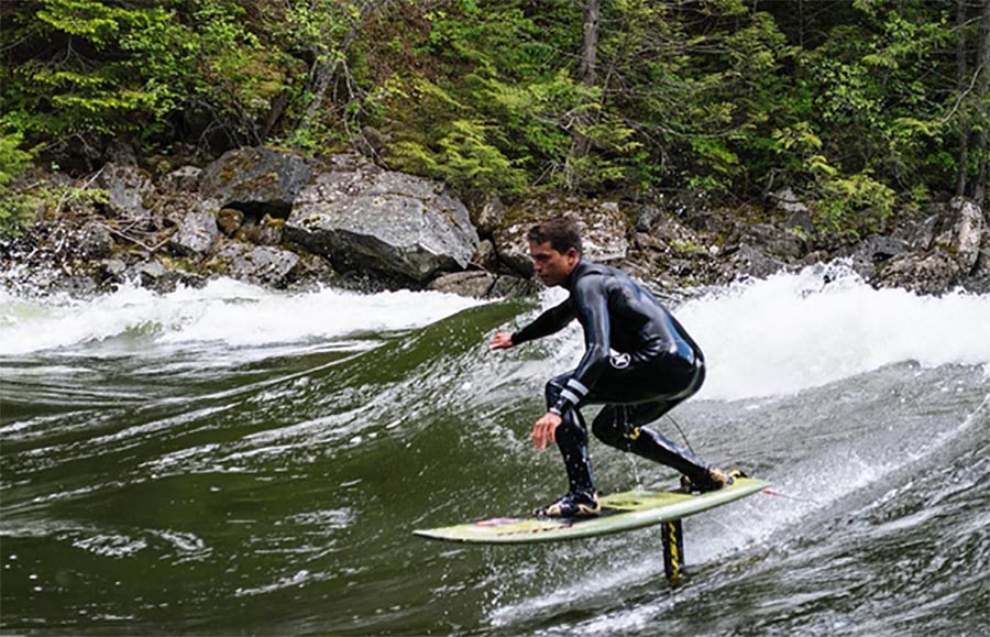 For Memorial Day, Kai Lenny Surfed His Hydrofoil on a River in Idaho ...