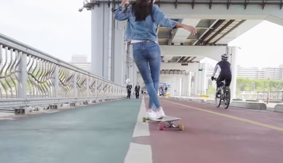 Female Skateboarder Beautifully Dances through the Streets | The Inertia