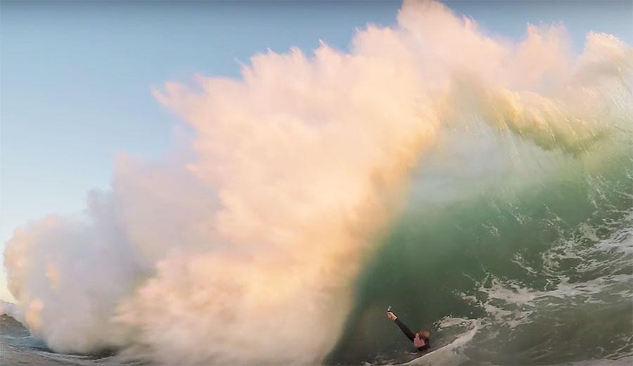 Truly Incredible Footage of Massive Wedge | The Inertia