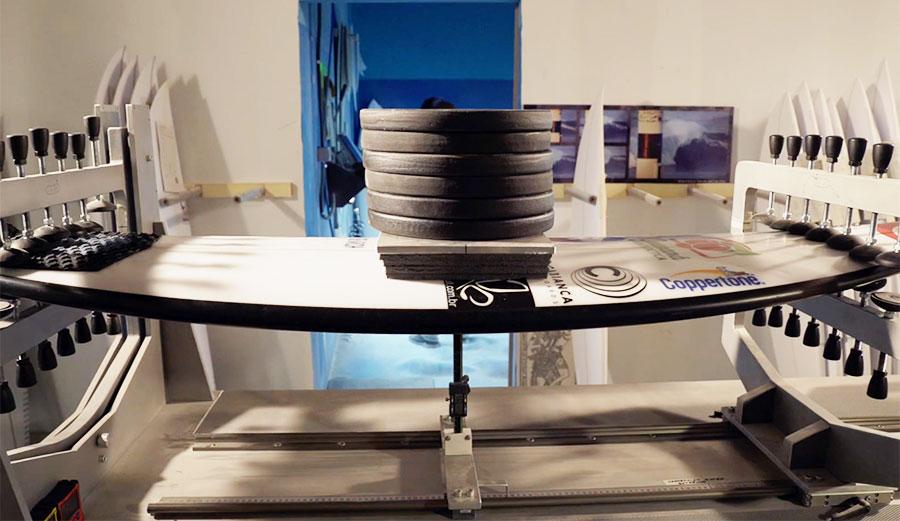 Crazy New Machine Measures Surfboard Flex | The Inertia