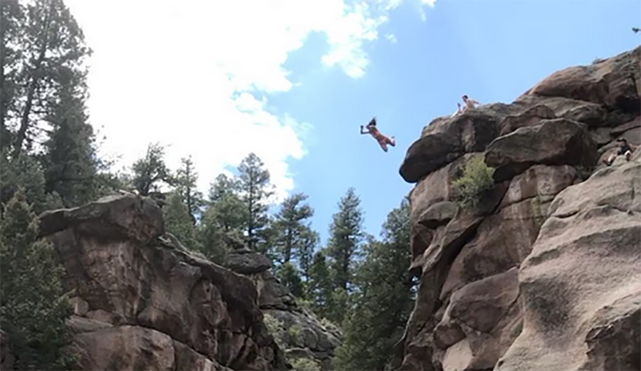 This Girl Belly-Flopped an 83-Foot Cliff and Ended Up In the Hospital ...