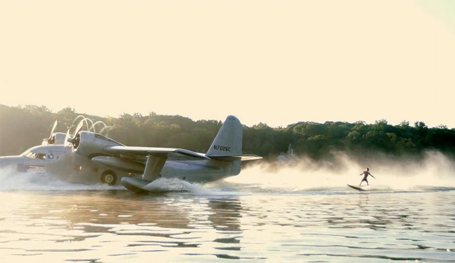 This Guy Went Surfing Behind a Flying Boat | The Inertia
