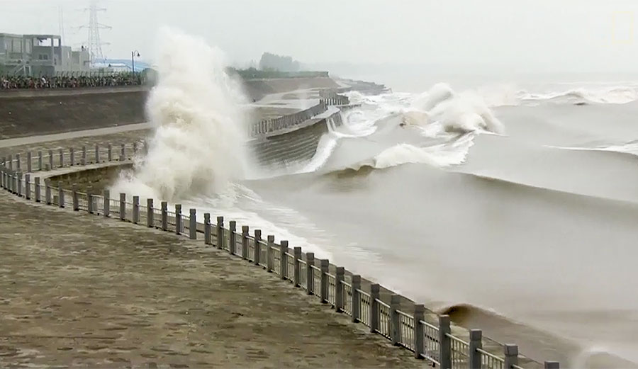 This Year's Silver Dragon Tidal Bore Was Incredible | The Inertia