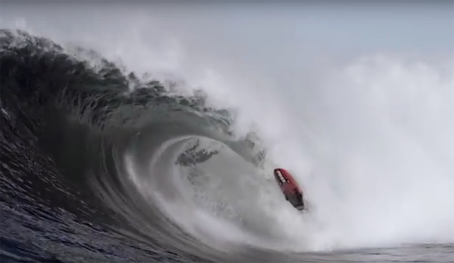 Shipstern Bluff Handed This Guy on a Prone Paddleboard the Beating of ...