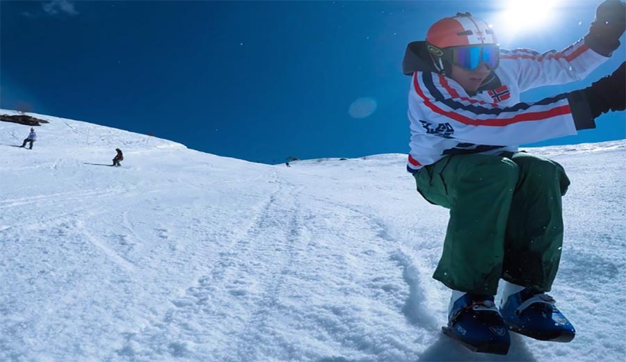 Rollerblading Meets Snow Blades in This New Downhill Sport and Everyone ...