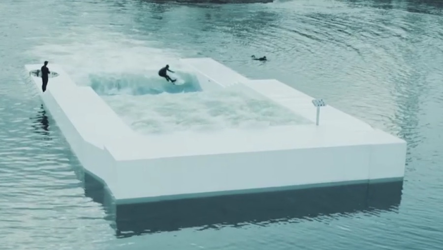 Here's a Floating Surf Pool That Can Be Used Pretty Much Anywhere | The ...