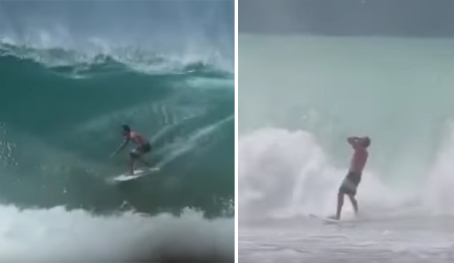 Joel Parkinson and a Triple Barrel Kirra Screamer | The Inertia