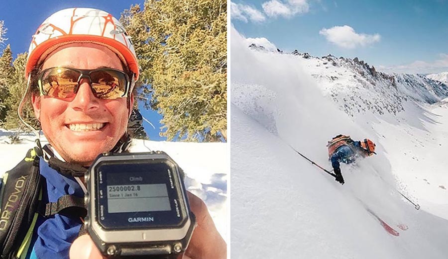 Meet Aaron Rice, Who Climbed a World-Record 2.5 Million Feet on Skis ...