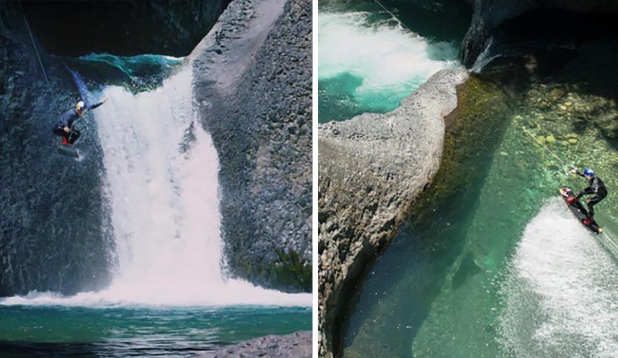 Wakeboarding Over Waterfalls in Chile? It's For Real | The Inertia