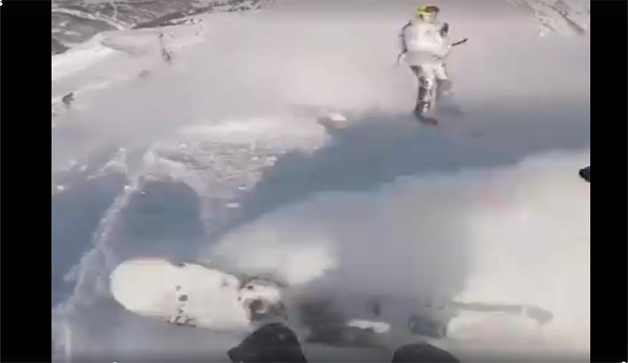 Only Watch This If You Want to See Snowboarders Relentlessly Spray ...