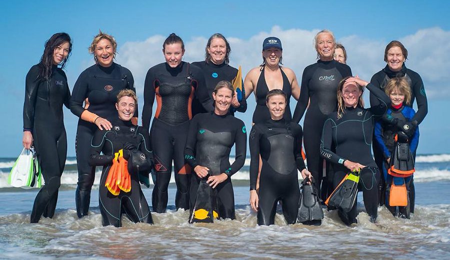 These Are the 13 Women Who Just Set a Bodysurfing World Record | The ...