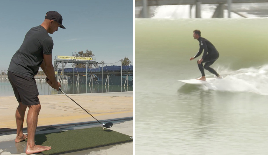 Kelly Slater Hosts PGA Golf Stars at the Surf Ranch | The Inertia