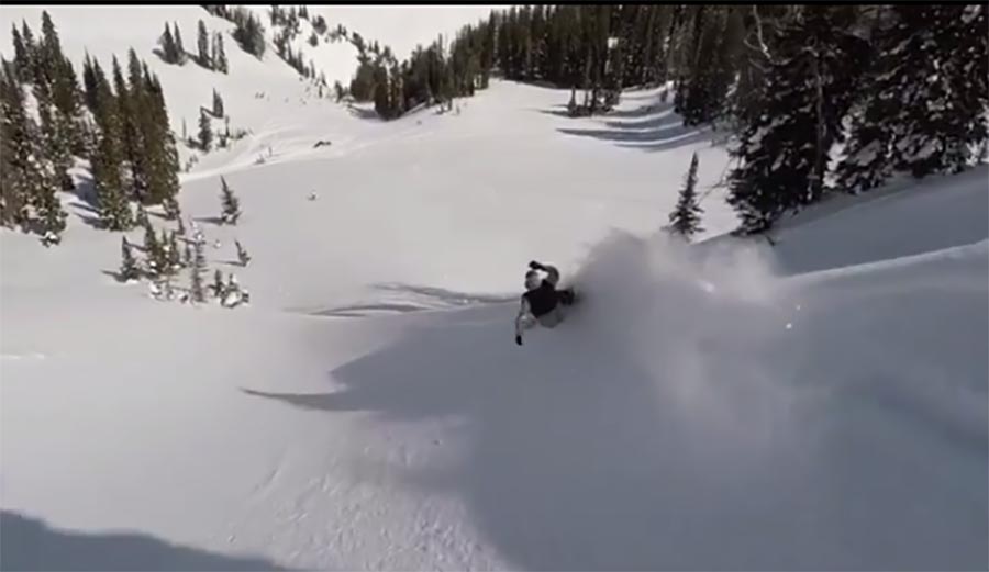Watch Bryan Fox Ride This Perfect Right-Hander in Jackson Hole | The ...