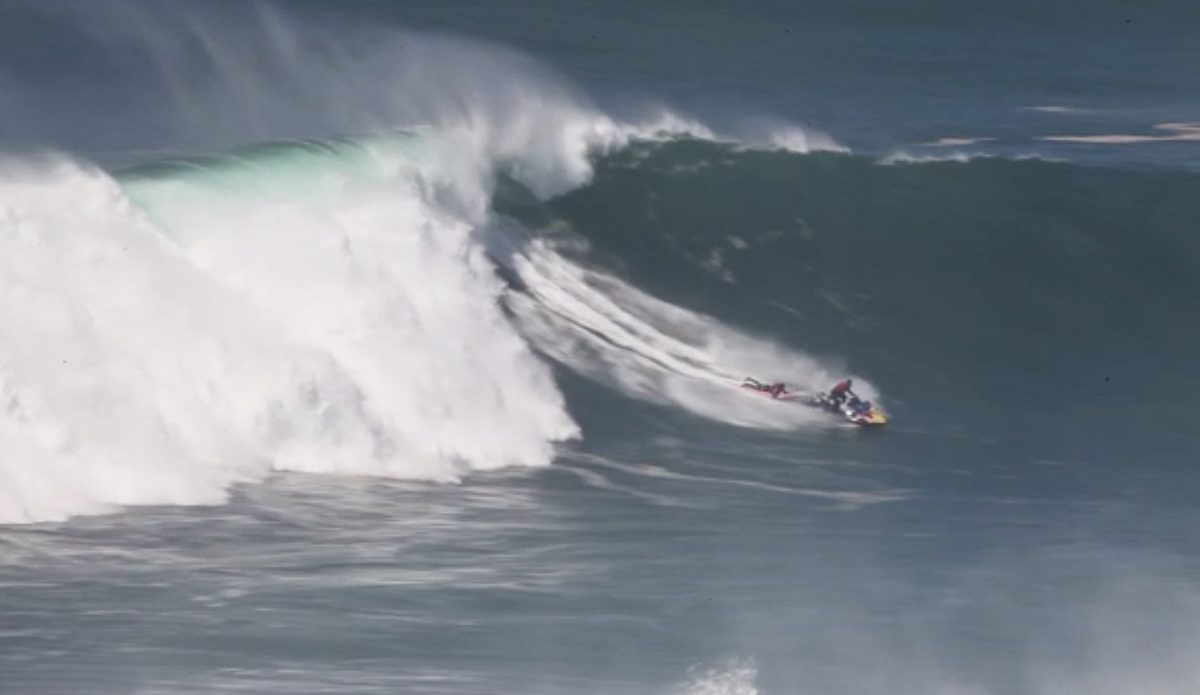 This Rescue at Nazare Last Week Did Not Go As Planned | The Inertia