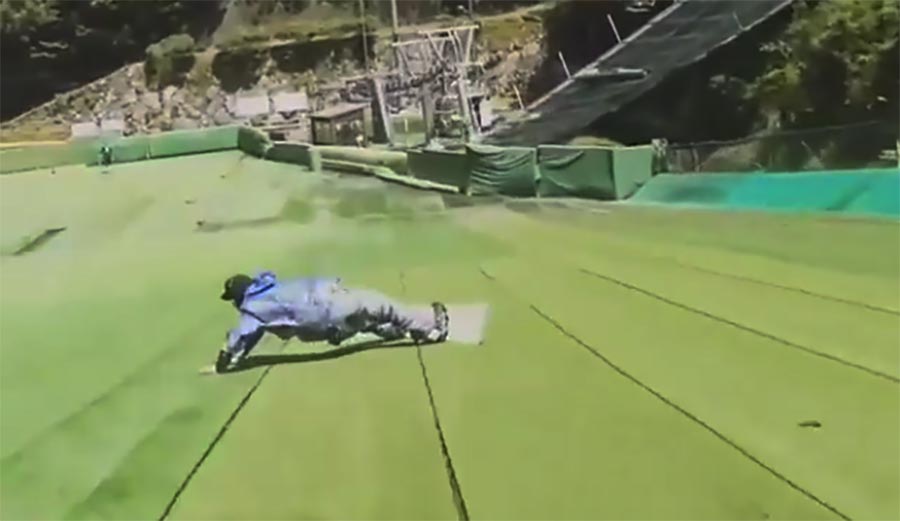 And Now, Some Serious Euro Carving on a Japanese Carpet Slope | The Inertia