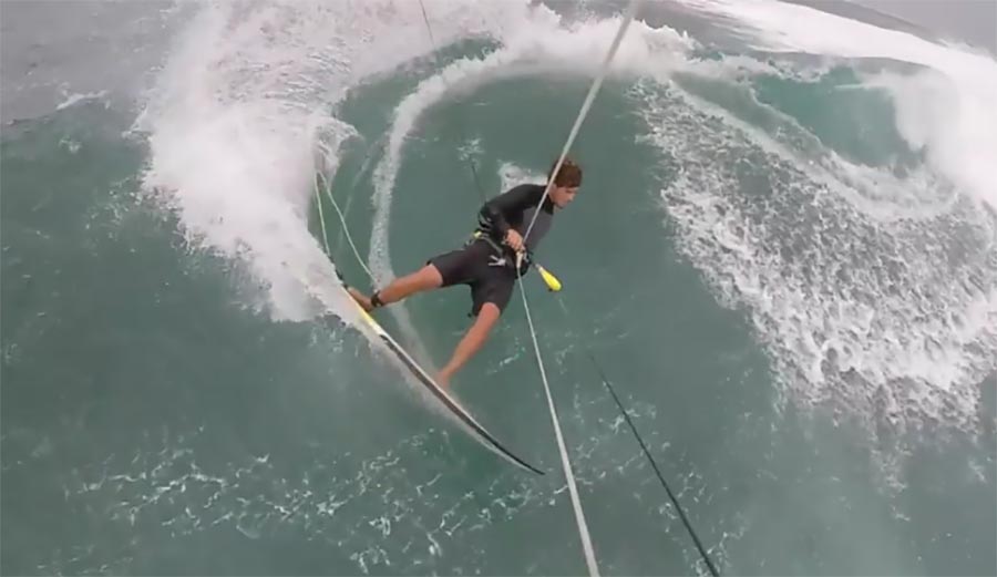 Keahi de Aboitiz and His Kite Gimbal Make This Ride Look Insane | The ...
