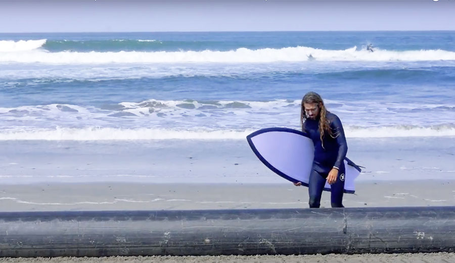 Watch Rob Machado's Experiment With a Massive Fish | The Inertia