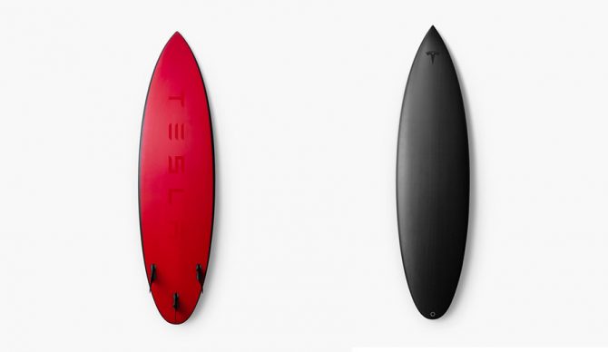 Tesla and ...Lost Teamed Up to Make a $1,500 Carbon Fiber Surfboard ...