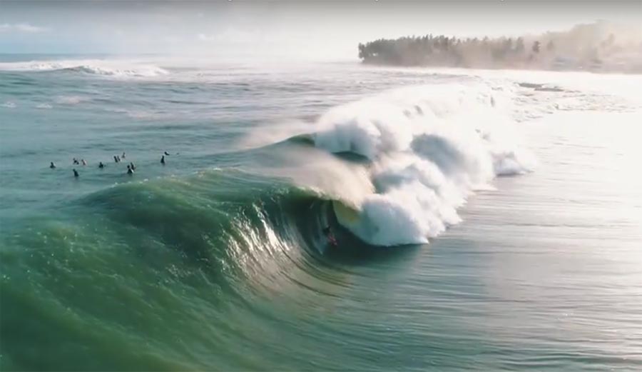 This Drone Footage of Nias From Above Might Be the Super-Session's Best ...