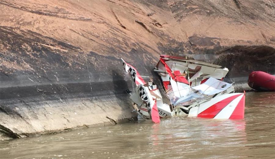 Rafters Save Pilot Who Crashed Plane in the Colorado River Near Utah ...