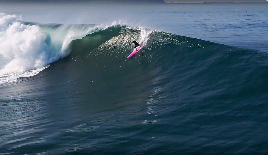 Justine Dupont and Nuno Santos Just Scored Nazaré's First Day of the ...