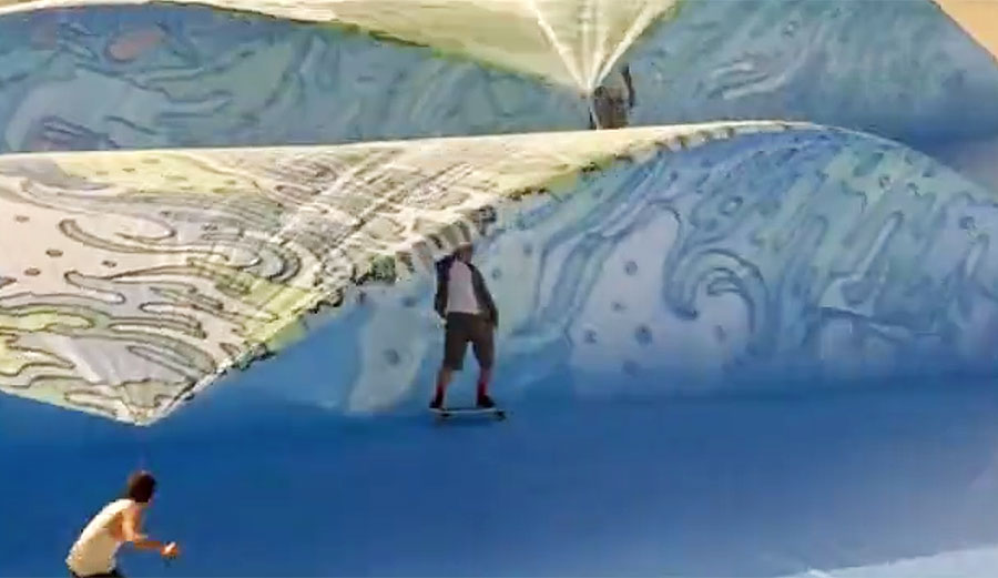 Do You Remember This Old-School Tarp Surfing Ad For Mountain Dew? | The ...