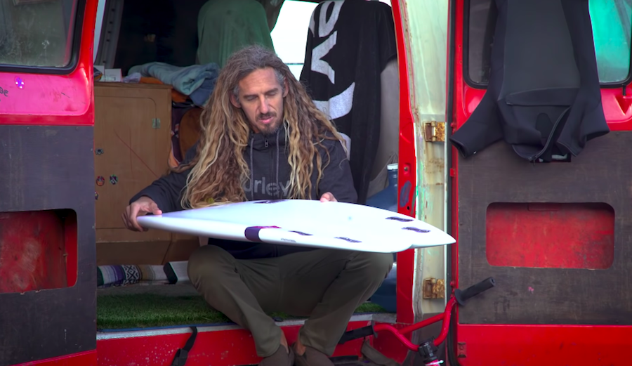 Rob Machado on His New Shape 'The Seaside' | The Inertia