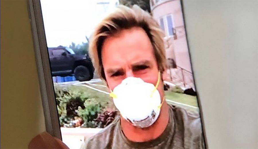 Laird Hamilton Posts While Defending Home From the Woolsey Fire as ...