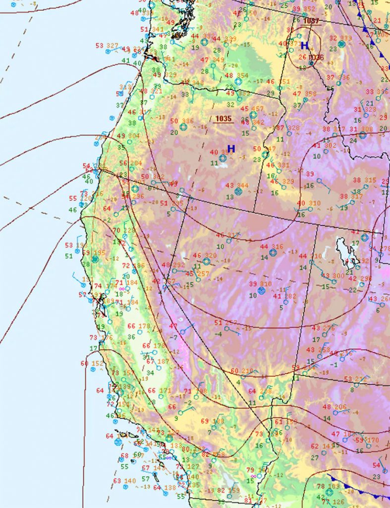 California Fires: How Fierce Fall and Winter Winds Throw Gas On the ...