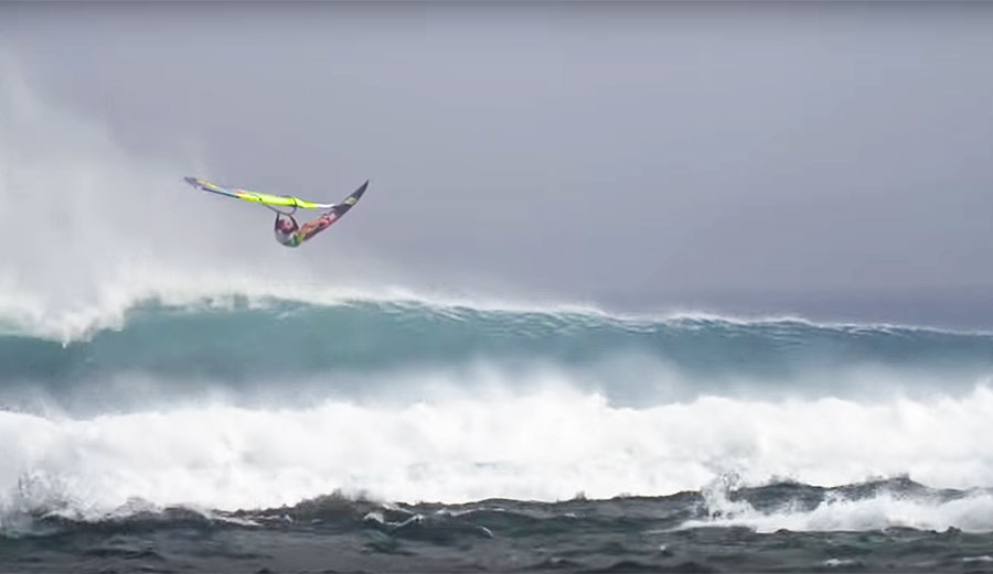 Windsurfer Jason Polakow Demonstrates How to Properly Blow Minds In ...