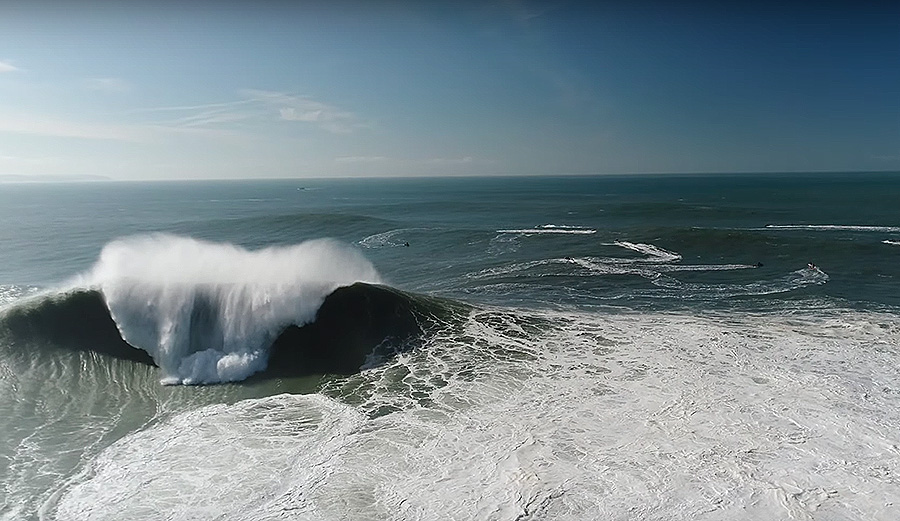 I Got Face-To-Face With Nazaré and Filmed It From the Lineup for the ...