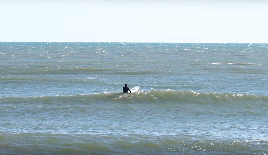 A Polar Vortex Surf Session With Ben Gravy | The Inertia