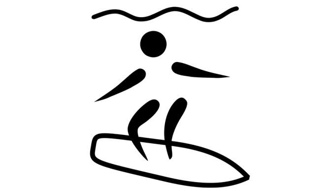 Surfing's First Olympic Pictogram Unveiled | The Inertia