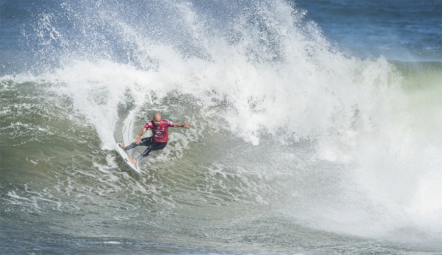 Kelly Slater Is On to the Quarter Finals at the Rip Curl Pro Bells ...