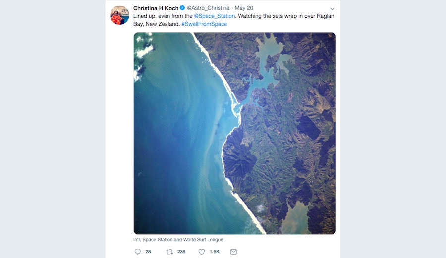 NASA Astronaut's Super Surfy Tweets | The Inertia