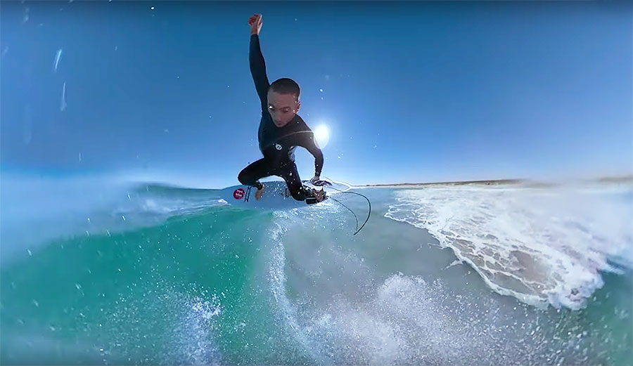 Ry Craike's GoPro Fusion Surf Clip Is a Perspective-Warping Look at ...