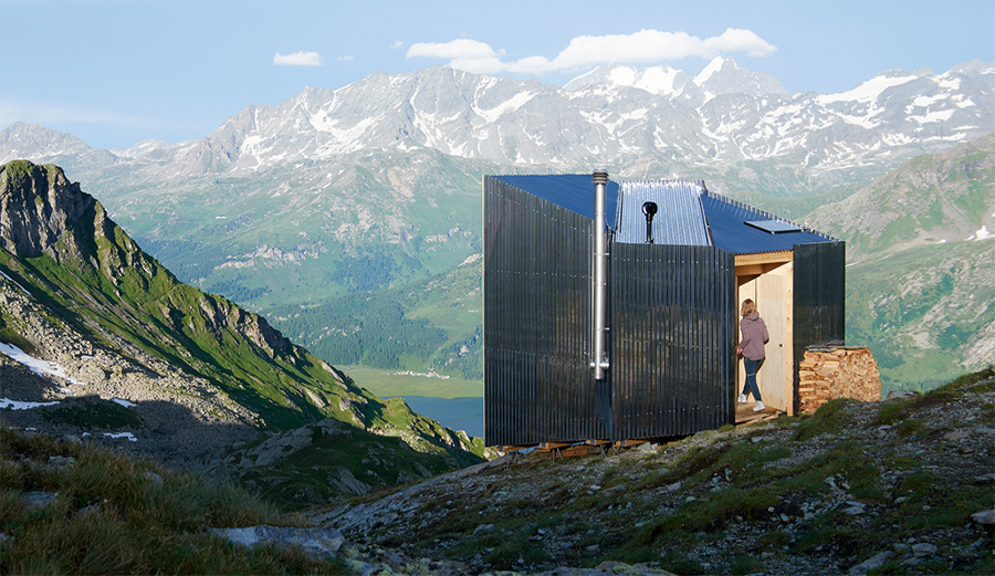 Check Out This Zero-Waste Hut in the Swiss Alps | The Inertia