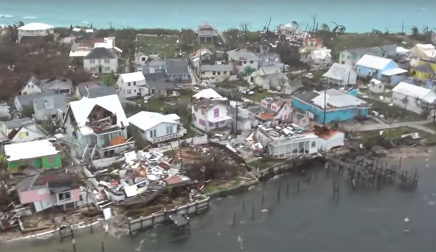 Aerial Footage of the Bahamas After Hurricane Dorian Shows Complete ...