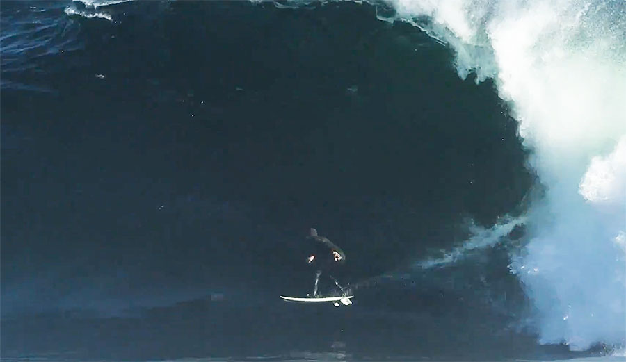 Watch that First Step: Mark Mathews and Crew Battle Shipstern Bluff ...