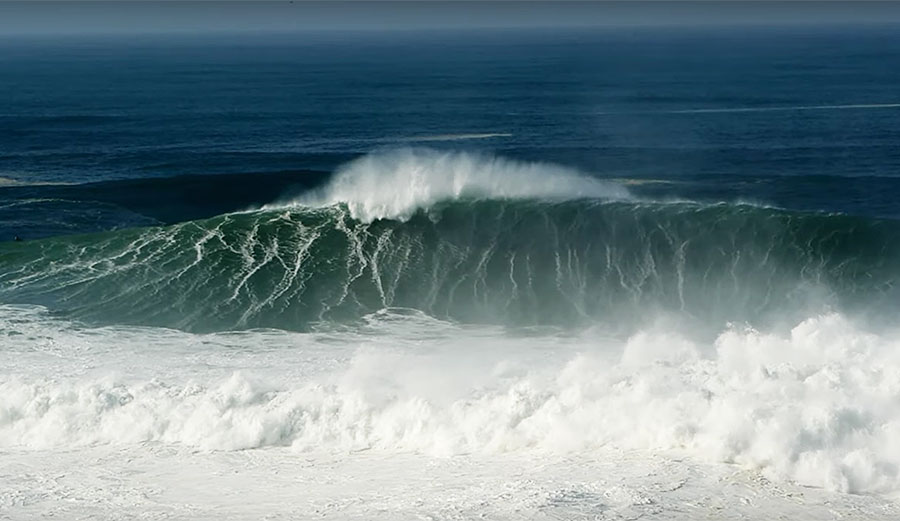 Andrew Cotton Returns to Portugal for a Nazaré Mega Swell | The Inertia